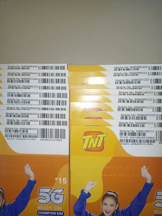 DD1 HOT SALE VANITY SIM CARD SPECIAL NUMBER TNT 5G | Lazada PH