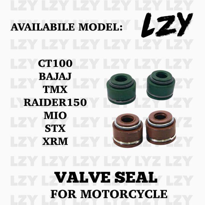 Lzy 20Pcs/Pad Valve Seal Oil Seal for Motorcycle MIO TMX XRM STX CT100 ...