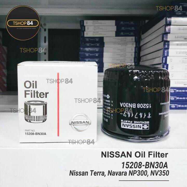 NISSAN Oil FIlter 15208-BN30A Terra Navara NP300 NV350 | Lazada PH