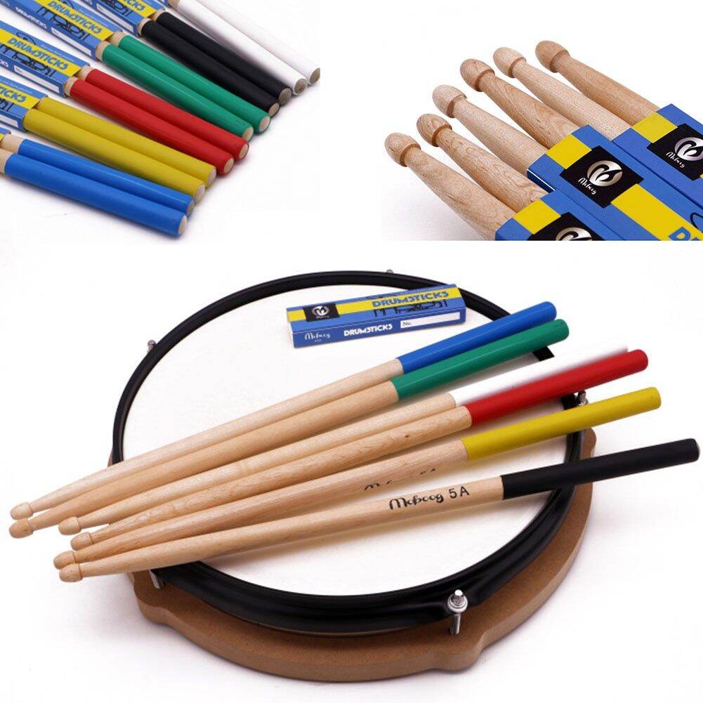 Maple Wood Drum Sticks 5A 7A Electronic Drum Rack Drumsticks Musical ...