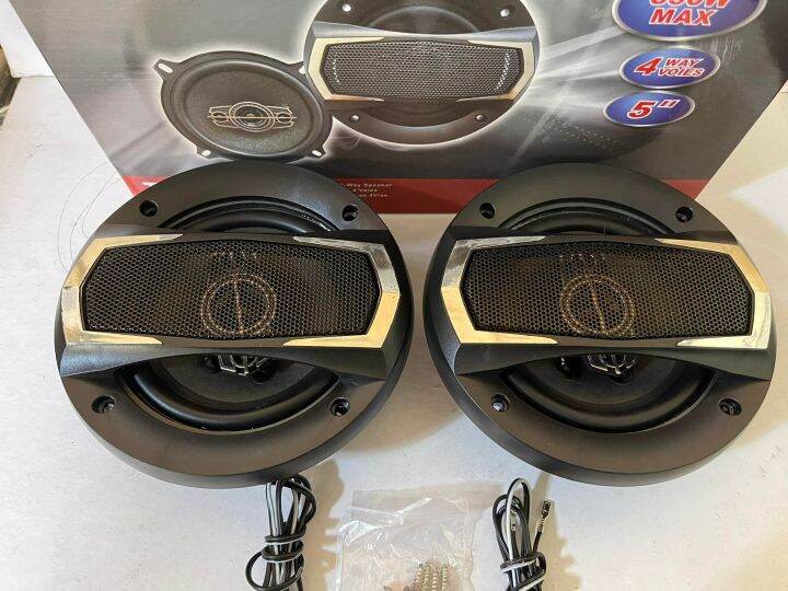 Pioneer TS-A1395S 5 inches 4 way Car Speaker 350watts (SOLD AS PAIR ...