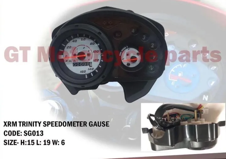 Speedometer Gauge SG-013 XRM110 125 RS125 TRINITY FOR MOTORCYCLE ...