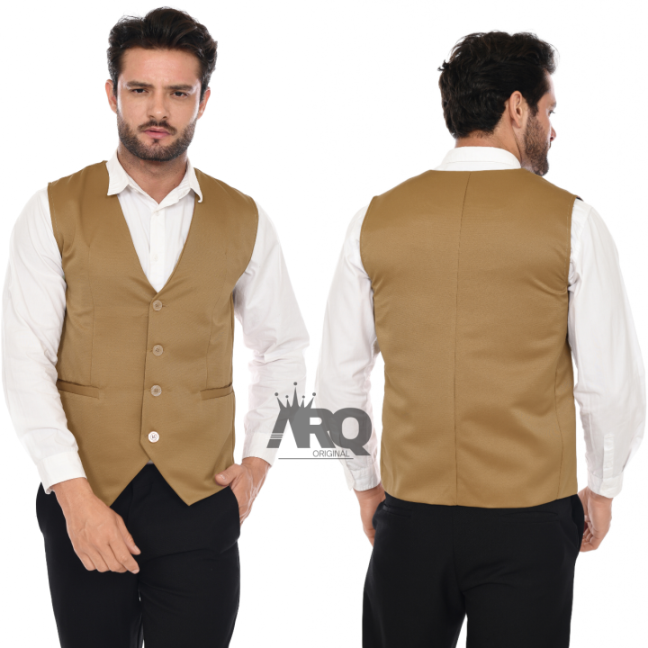 Rompi Jas Formal Murah Pria Keren Slimfit Pas Badan S-XXL Bahan Lembut ...