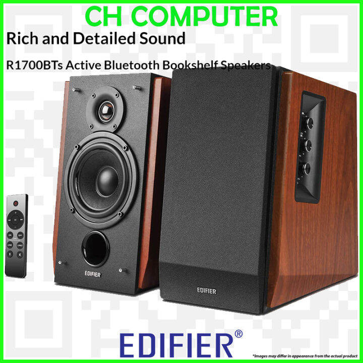 Edifier R1700BTs Active Bluetooth Bookshelf Speakers - 2.0 Wireless ...