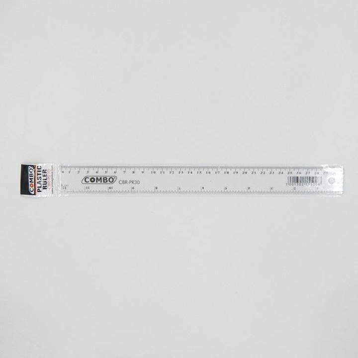 Penggaris Plastik 30 CM / Rol Plastik / Mistar Plastic Combo (12pcs ...