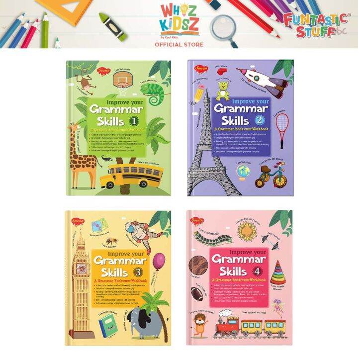 Whiz Kidsz Improve Your Grammar Skills, Books for Kids | Lazada PH