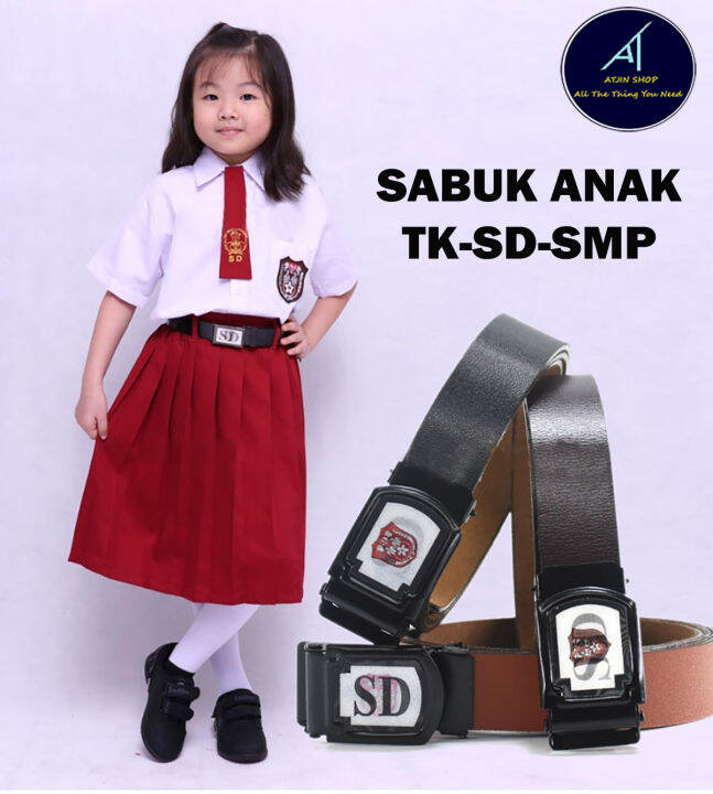 Back to School- Sabuk Ikat Pinggang Anak Sekolah Sabuk Pelajar Gesper Anak TK -SD -SMP-SMA ...