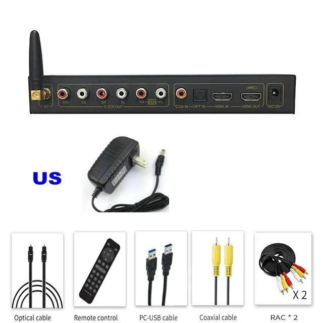 Professional 5.1 channel audio decoder USB U disk lossless music ...