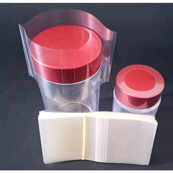 400pcs per bandle Clear shrink wrap bands for plastic bottles glass ...