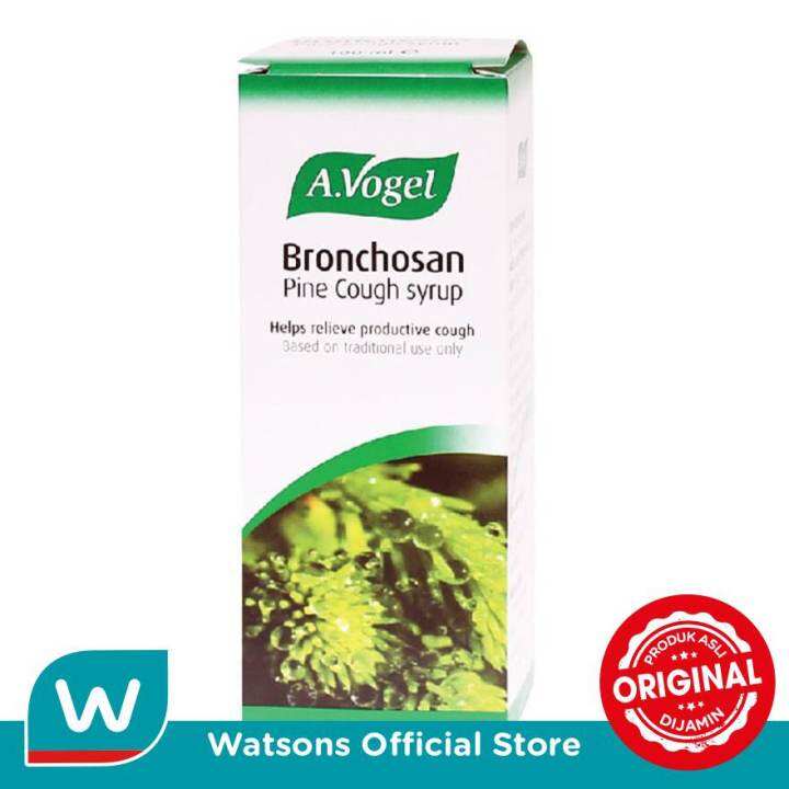 A. Vogel Bronchosan Pine Cough Syrup 100ml | Lazada Indonesia