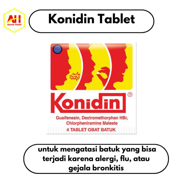 Konidin 4 Tablet | Lazada Indonesia