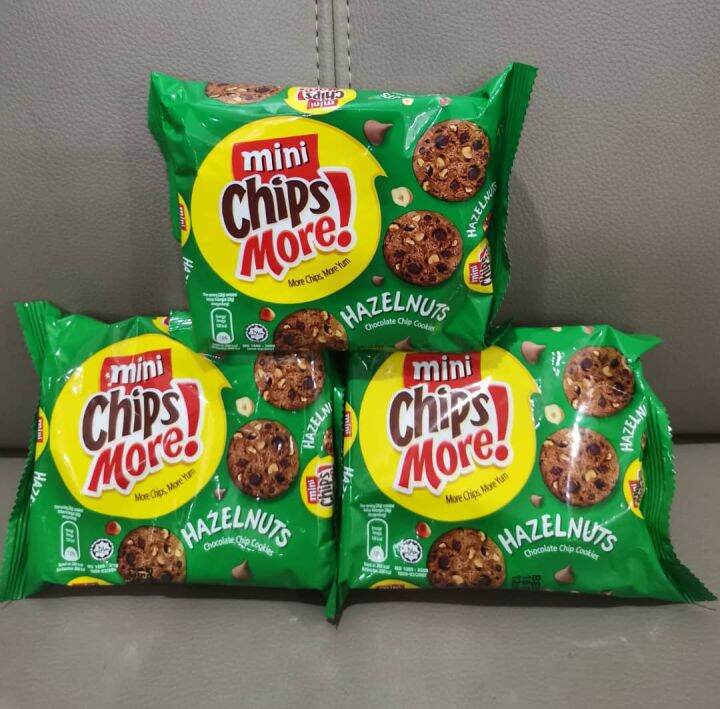 Chipsmore Mini Hazelnuts Chocolate Chip Cookies 28g | Lazada