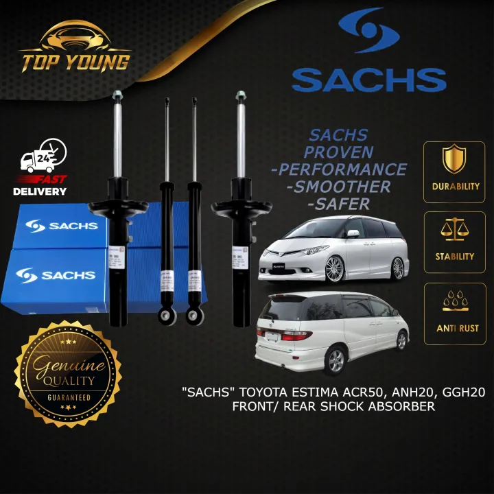 SACHS TOYOTA ESTIMA ACR50 VELLFIRE ANH20 ALPHARD GGH20 STOCK ABSORBER ...