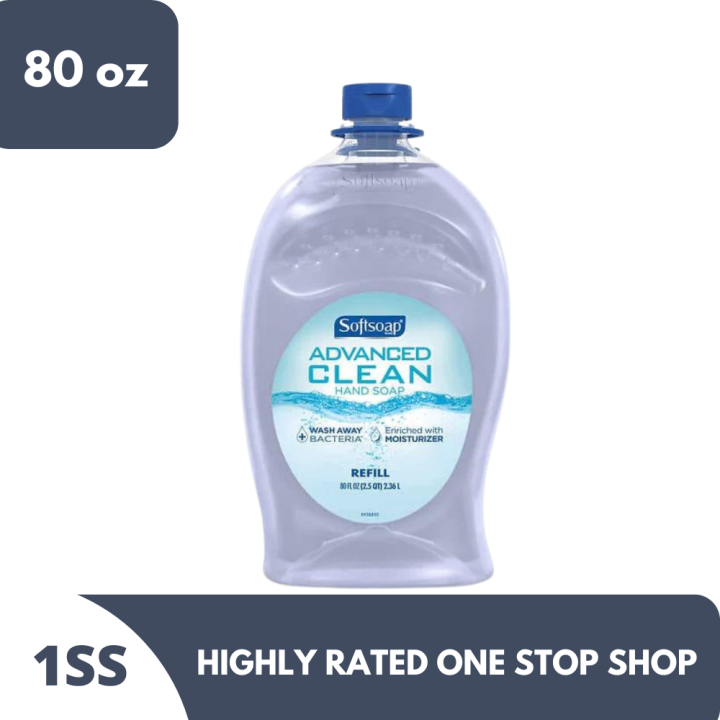 Soft Soap Advanced Clean Hand Soap 80 oz | Lazada PH