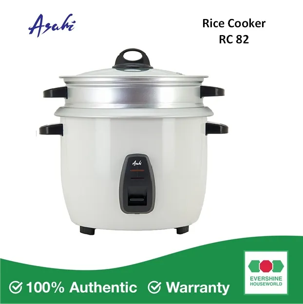 ASAHI 8 CUPS WITH STEAMER RICE COOKER RC-82 | Lazada PH