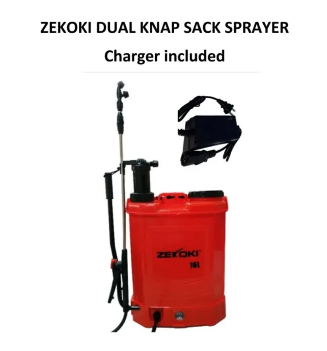 Zekoki Dual knap sack Sprayer | Lazada PH