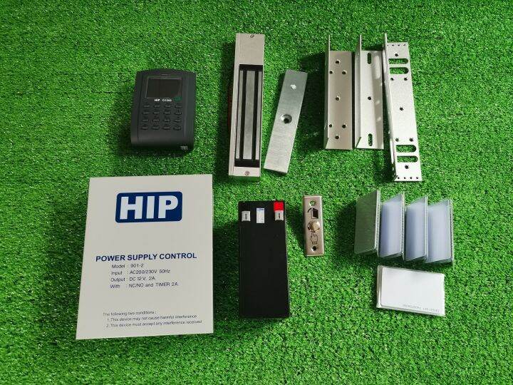 เครื่องทาบบัตร Ci100s พร้อมอุปกรณ์ล็อค แถมฟรีการ์ดจำนวน 10 ใบ | Lazada.co.th