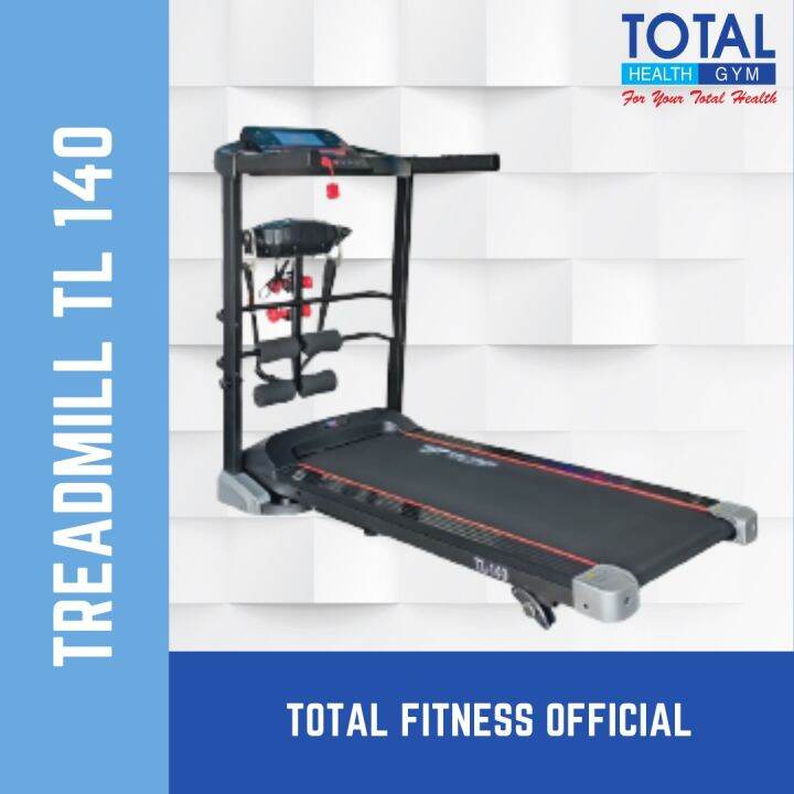 Treadmill Elektrik TL 140 Total Fitness | Lazada Indonesia