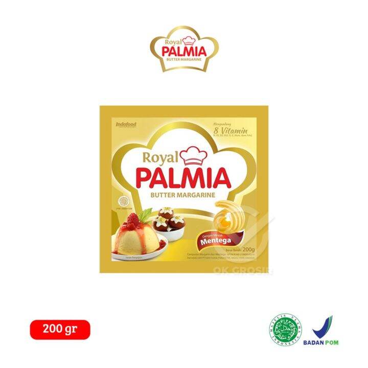 Royal Palmia Butter Margarin Sachet [200 gr] | Lazada Indonesia