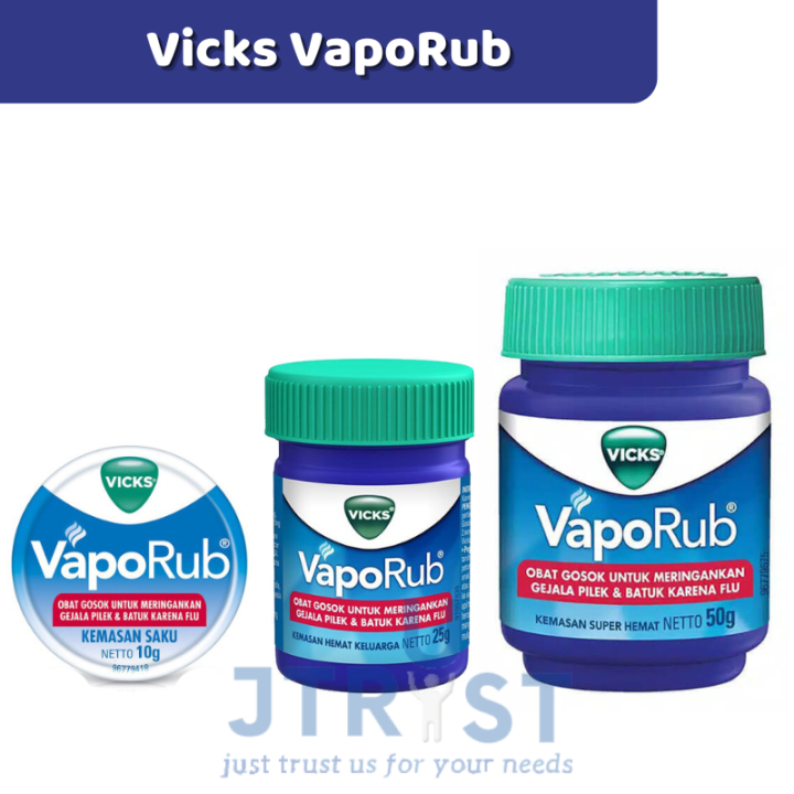 Vicks VapoRub 10gr / Obat Gosok Masuk Angin Pilek Flu | Lazada Indonesia