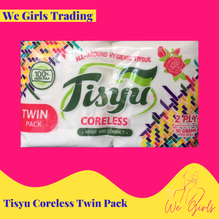 Tisyu Coreless Tissue Twin Pack 2 Ply | Lazada PH
