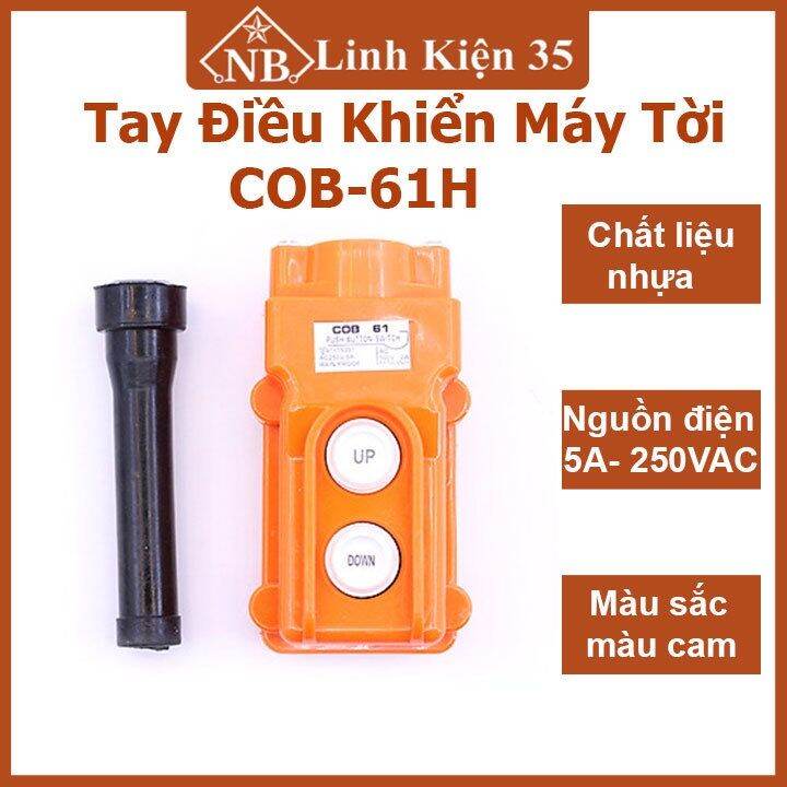 Tay điều khiển máy tời COB-61H (đảo chiều động cơ) 2 nút bấm up & down | Lazada.vn