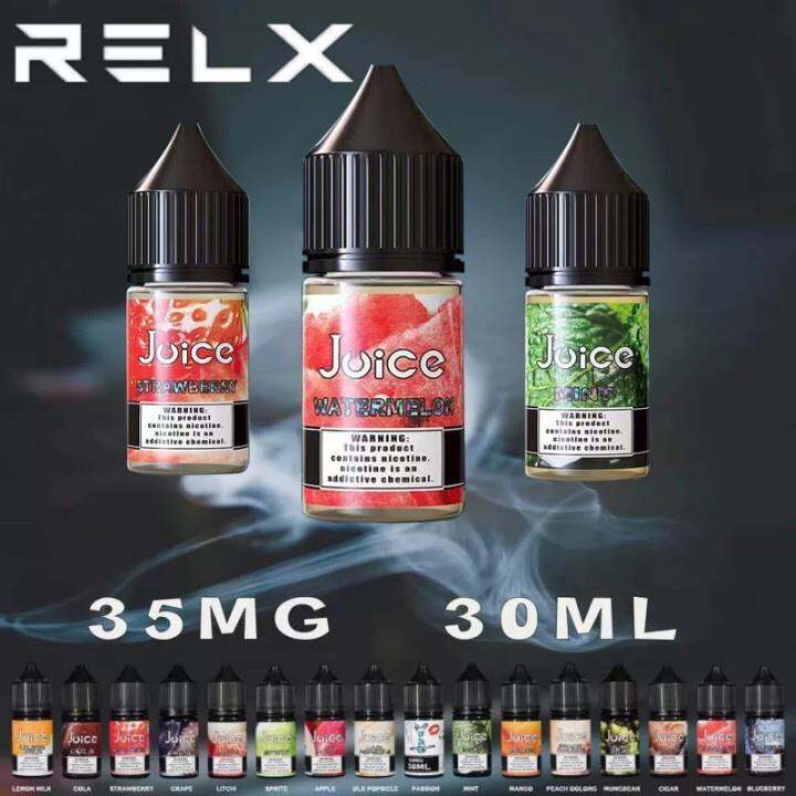 HOT Relx Infinity Juice Vapejuice 30ML 35MG Refillable Pod Juice ...