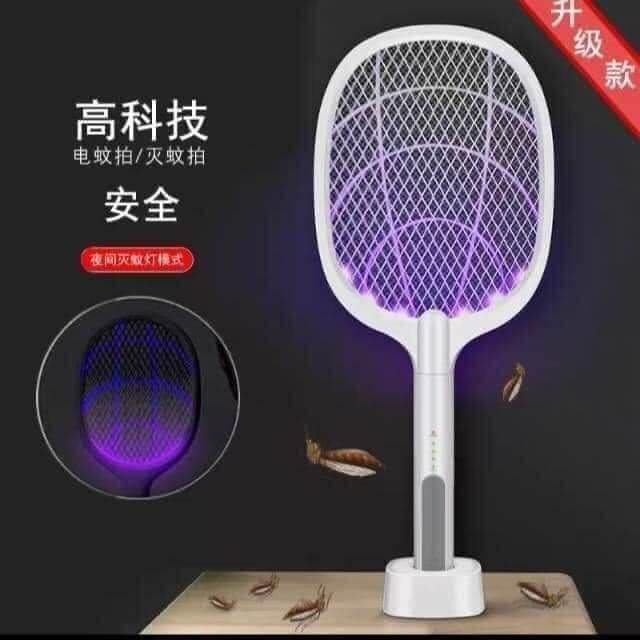 Rechargeable Swatter Large Swatter with Blue Led Insect Killer ...