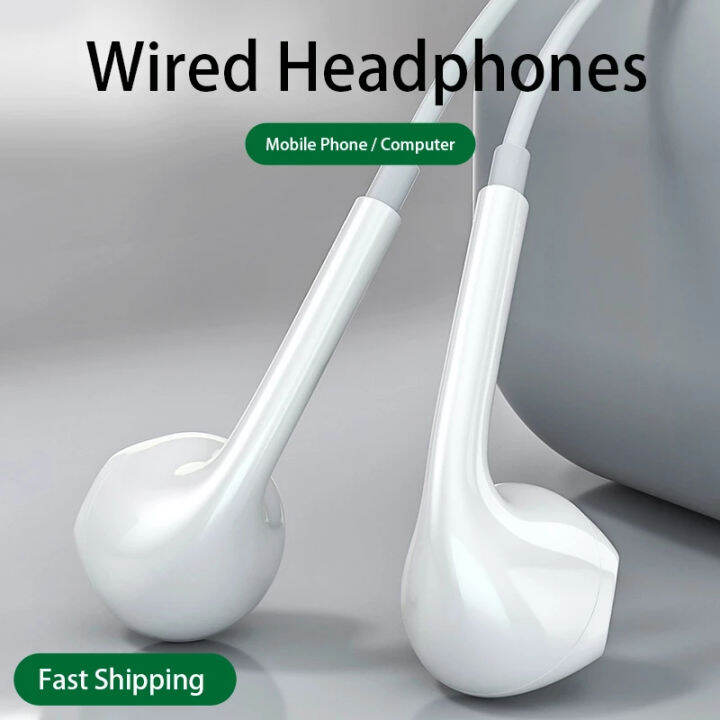 Huawei Original Type C Half In-Ear Earphone Headset with Remote, Mic ...