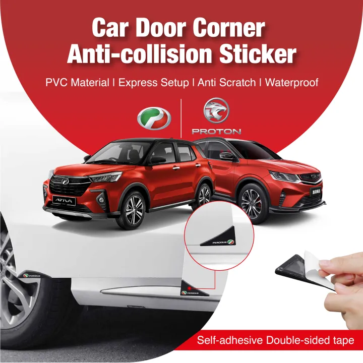 4PCS/SET Door Edge Anti Scratch Collision Protection Silicon Rubber ...