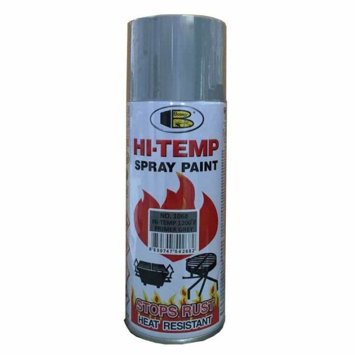 Bosny Hi-Temp No. 1068 Primer Grey 400cc/ml | Lazada PH