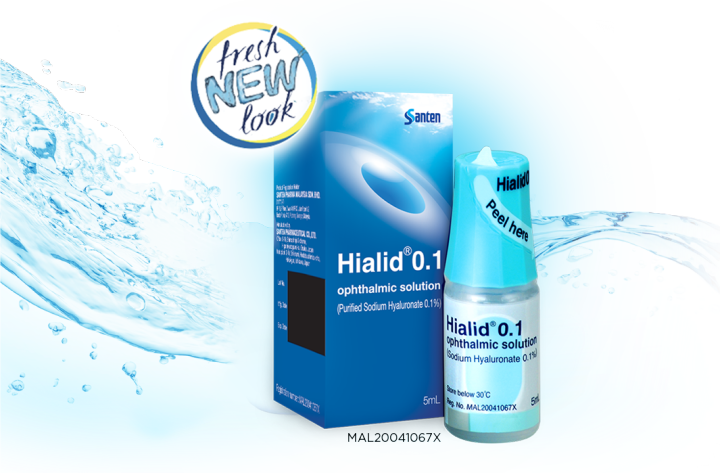 Hialid 0.1 Ophthalmic Solution (5ML) | Lazada