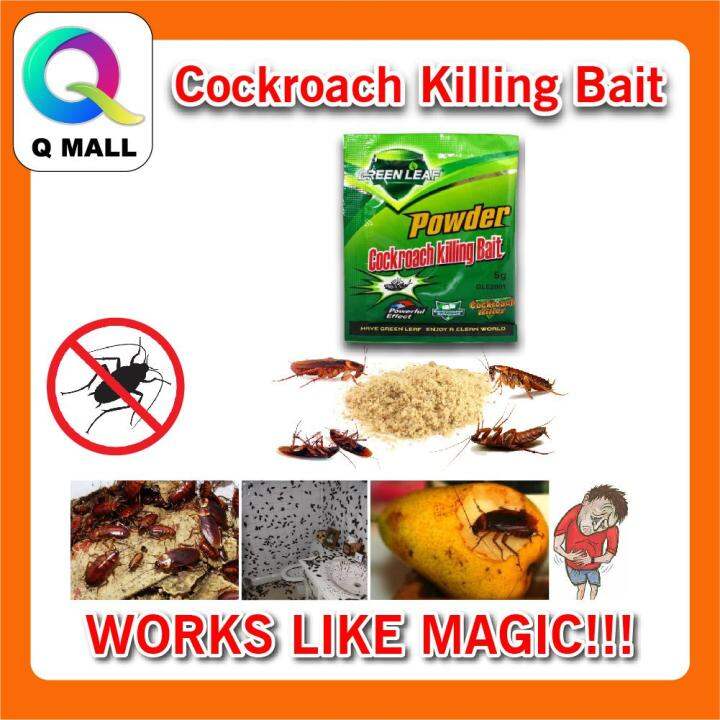 (5G PER PACK) EDGE LEAF/ GREEN LEAF POWDER ANT KILLER /COCKROACH KILLER ...