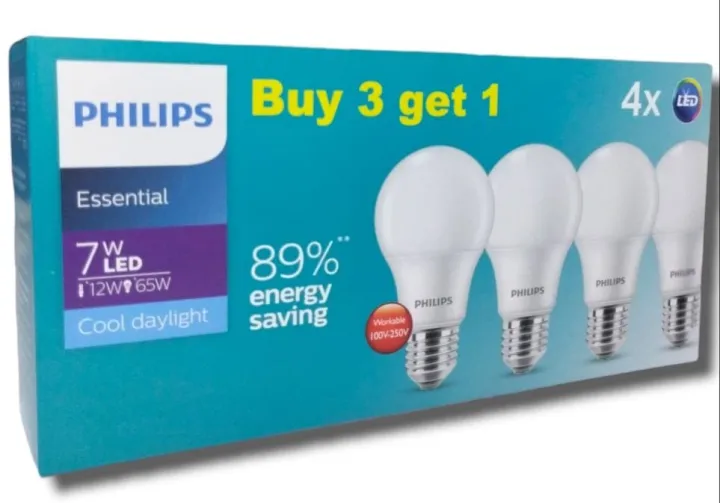 Lampu Philips MyCare UFO LED Bulb 1 Kemasan (Beli 3 Gratis 1) 5, 7, 9, dan 11Watt Putih | Lazada ...