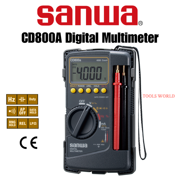 Sanwa CD800A Digital Multi Meter - Original | Lazada