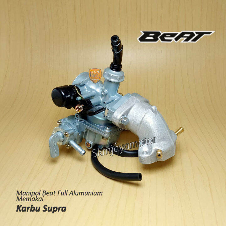 Paket Manipol BEAT Full Alumunium Memakai Karbu Supra/Grand | Lazada ...