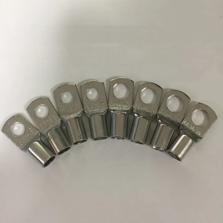 SC35-6 35-8 35-10 35-12 Copper Cable Lug Kit Bolt Hole Tinned Cable ...