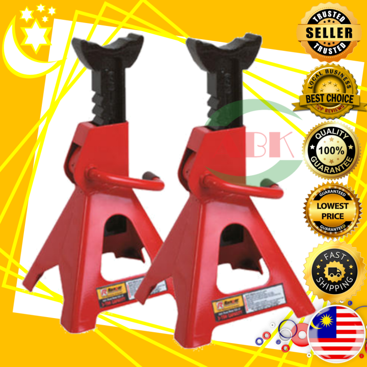 EZYLIF (1 PAIR 2 PCS) 6 TON JACK STAND CAR KAKI JEK KERETA PENYENDAL ...