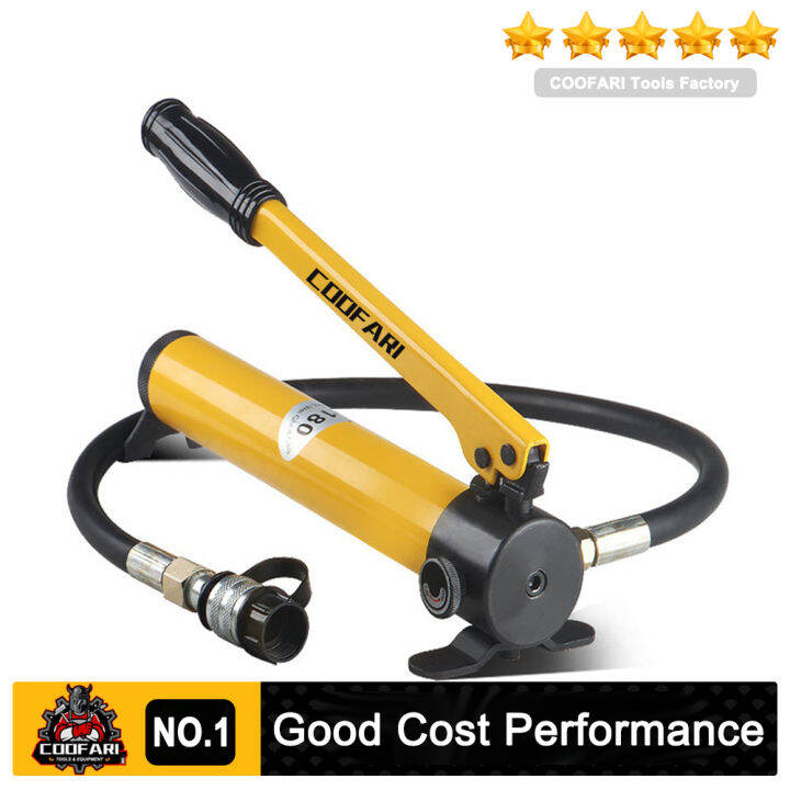 CP-180 Hydraulic Pump Hand Operated Pump Hydraulic Hand Pump Manual Pump for Connecting Crimping ...