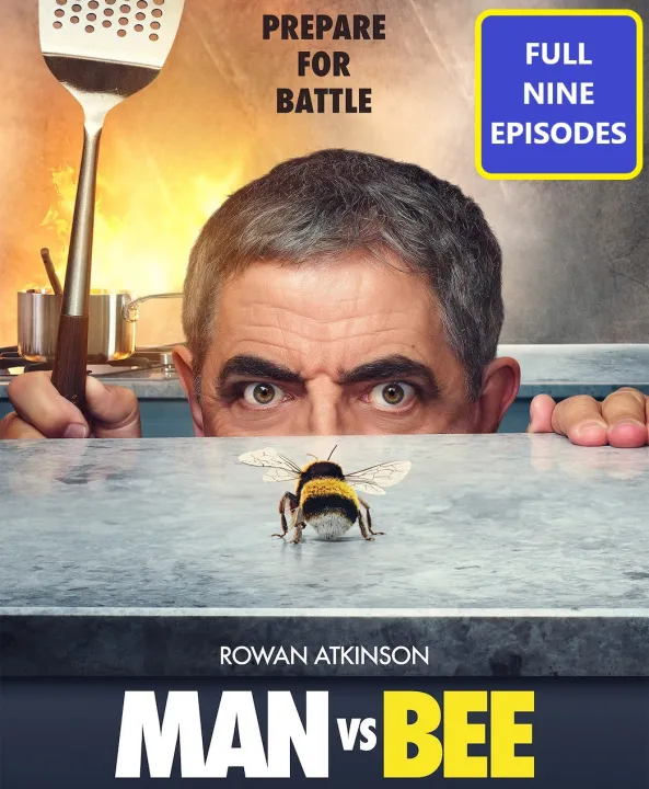 BLURAY Man Vs. Bee (2022) [TV SERIES-9 EPISODES] Short Comedy Family ...