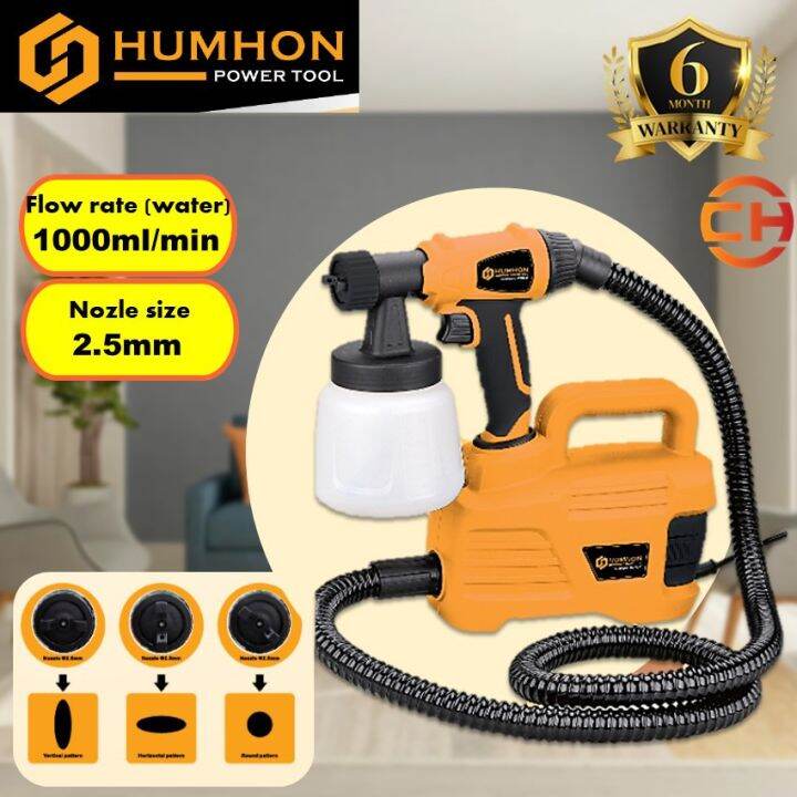 HUMHON ELECTRIC SPRAY GUN 600W BK-ESG25900 Penyembur Cat | Lazada