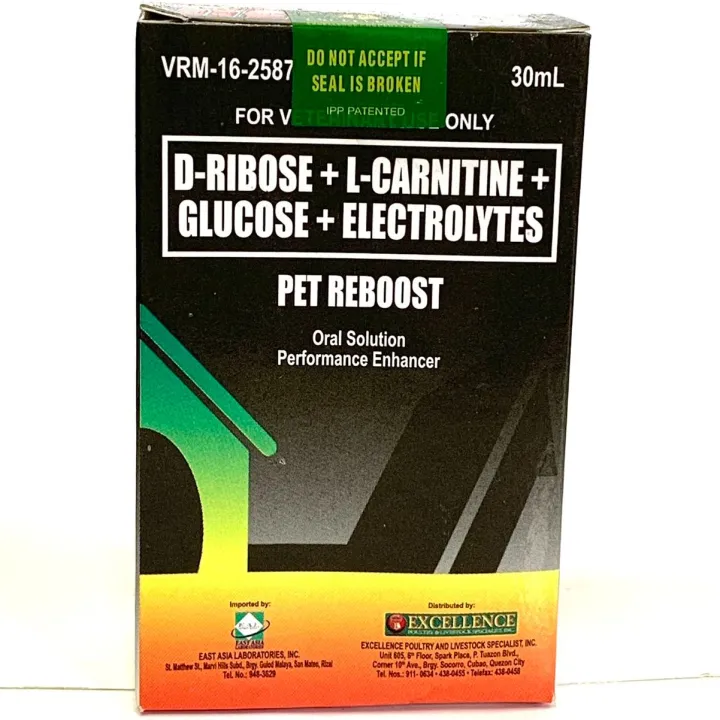 [FCR AGRIVET] Pet Options Pet Reboost Energy Supplement 30ml for Dog ...
