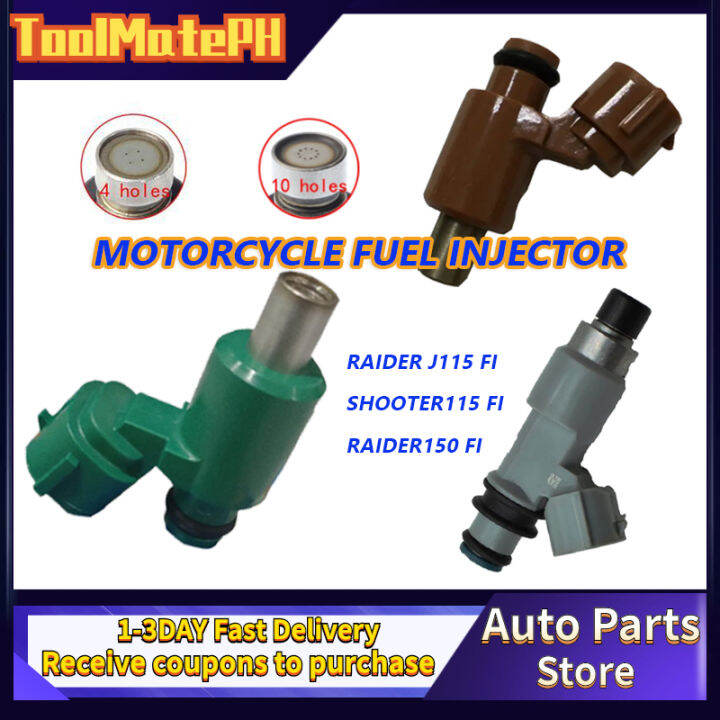 4/10 Holes Motorcycle Injector for Suzuki Raider J 115 Fi Shooter 115 ...