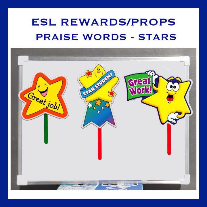 ESL Rewards/Props Praise Words - Stars | Lazada PH