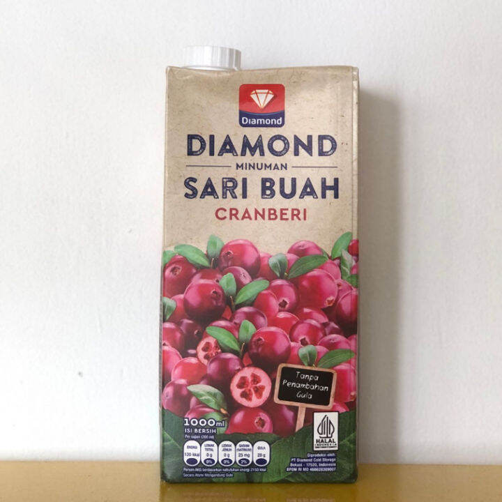 DIAMOND JUICE UHT CRANBERRY 1 LITER | DIAMOND JUS CRANBERRY 1 L ...