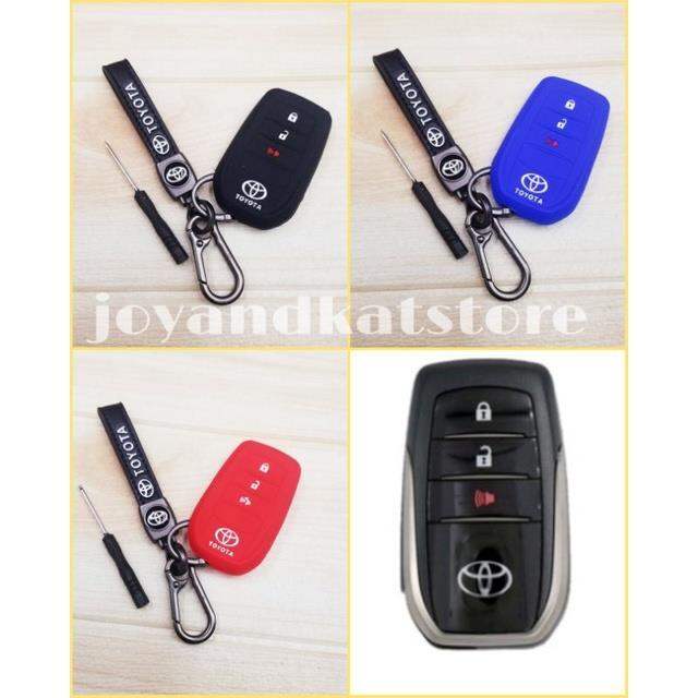 toyota hilux conquest silicon keychain toyota fortuner 3 4 buttons ...