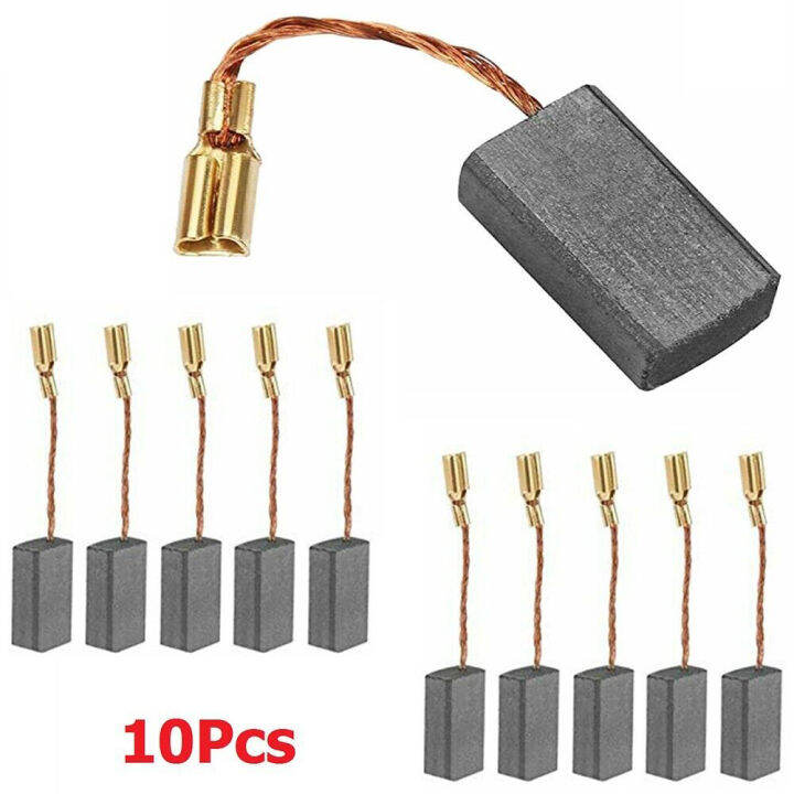 Hometool 10PCS Motor Carbon Brush For Bosch Motor Angle Grinder 15mm X ...