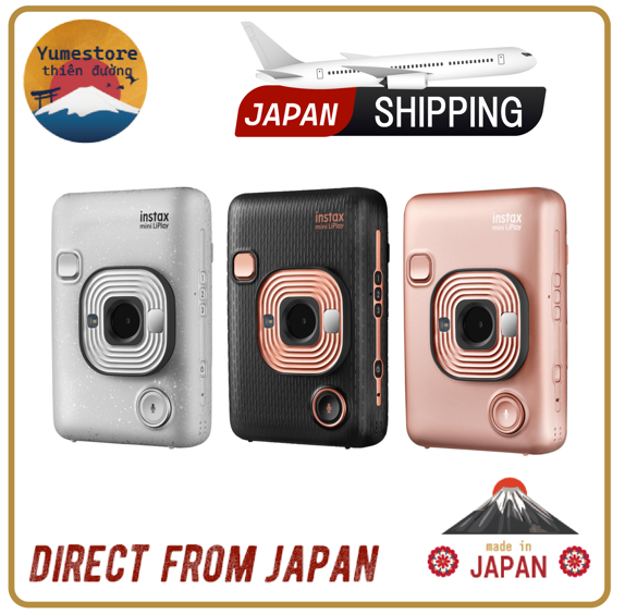 Fujifilm Instax Mini LiPlay Hybrid Instant Camera - Free set of 10 ...