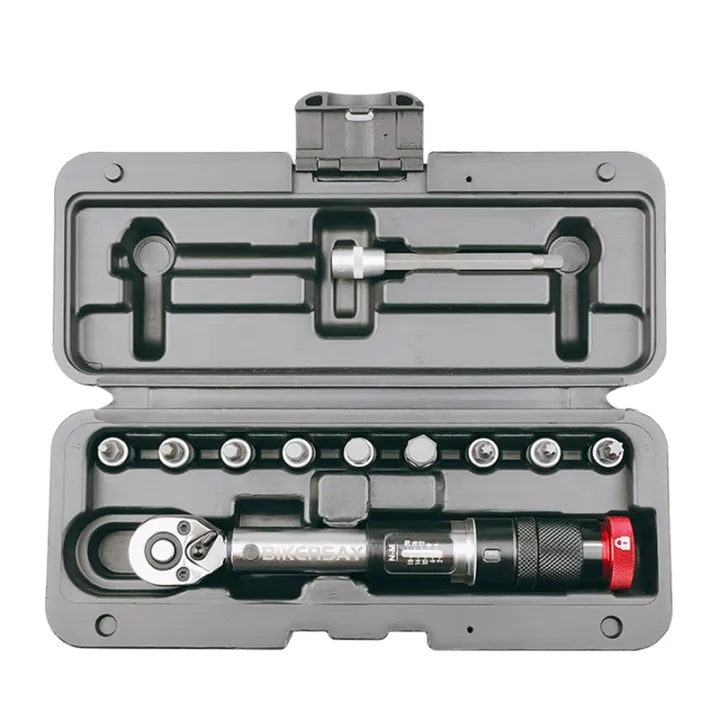 BIKERSAY 1/4 Inch 2-20Nm Preset Torque Wrench Sleeves Set Quick Release ...