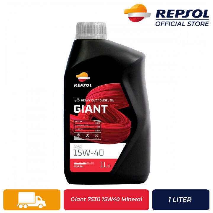 Repsol Giant 7530 15W40 Mineral 1L | Lazada PH